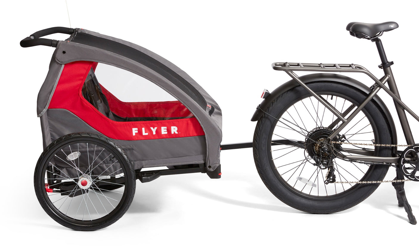 Flyer Duoflex: The Radio Flyer Bike Trailer for Kids| Radio Flyer