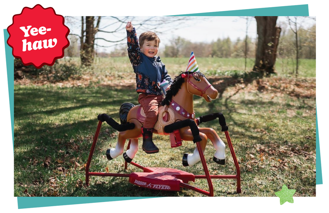 Spring Rocking Horse Toys: Bouncy Horses For Kids | Radio Flyer
