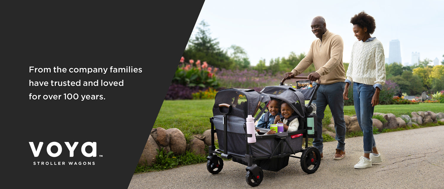 Voya Quad Stroller Wagon | Radio Flyer