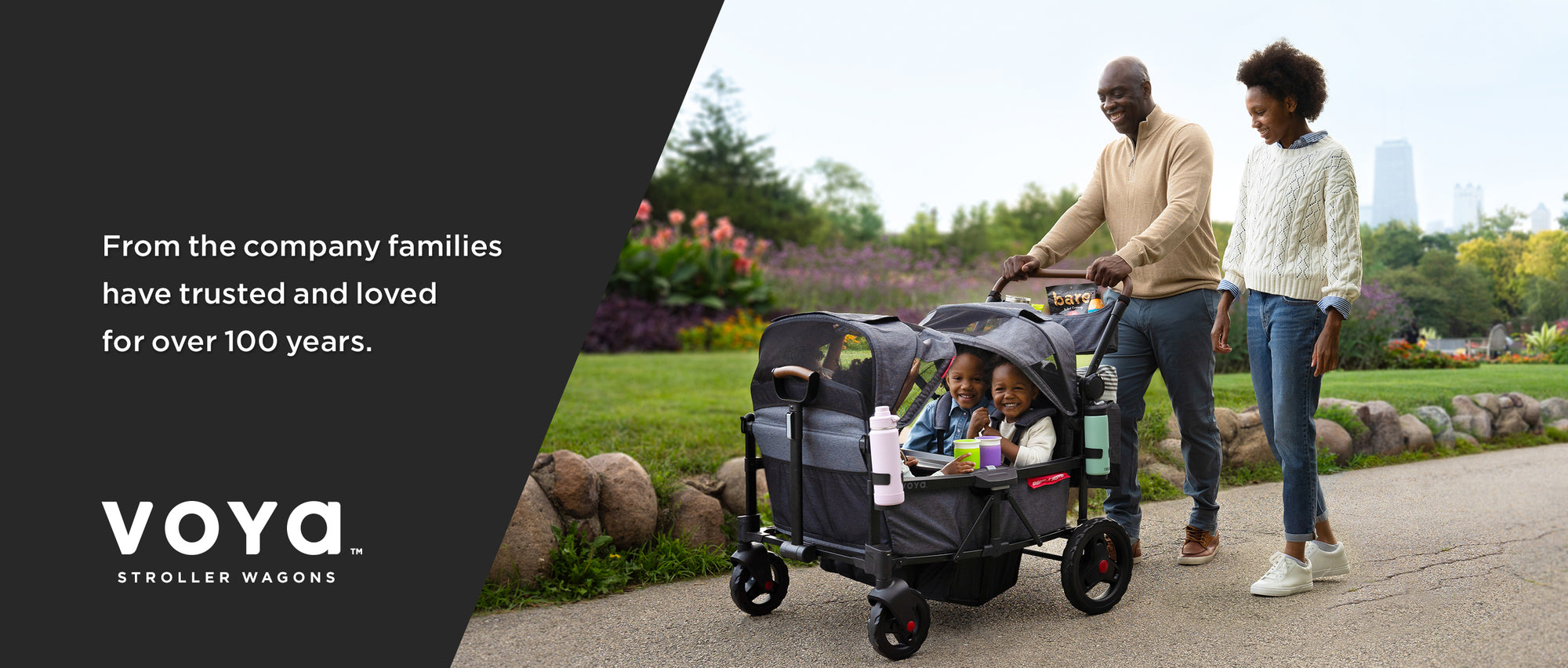 Voya Quad Stroller Wagon | Radio Flyer