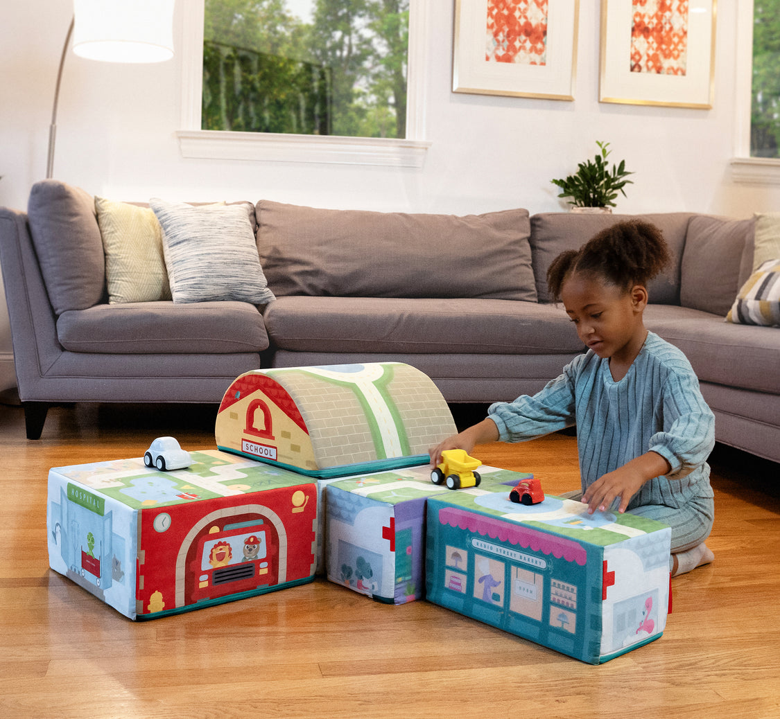 Tumble Town Foam Building Blocks | Radio Flyer