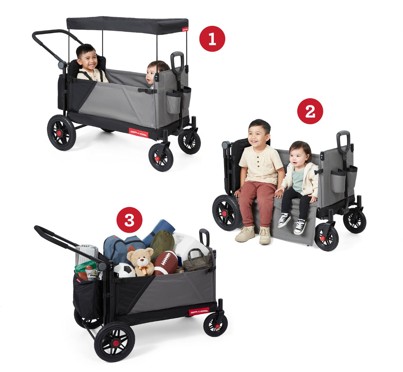 All-Terrain Venture Stroll 'N Wagon | Radio Flyer