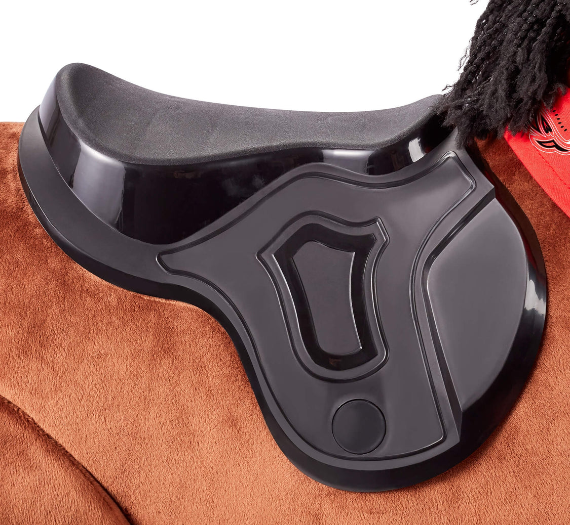 Chestnut: Plush Interactive Spring Riding Horse | Radio Flyer