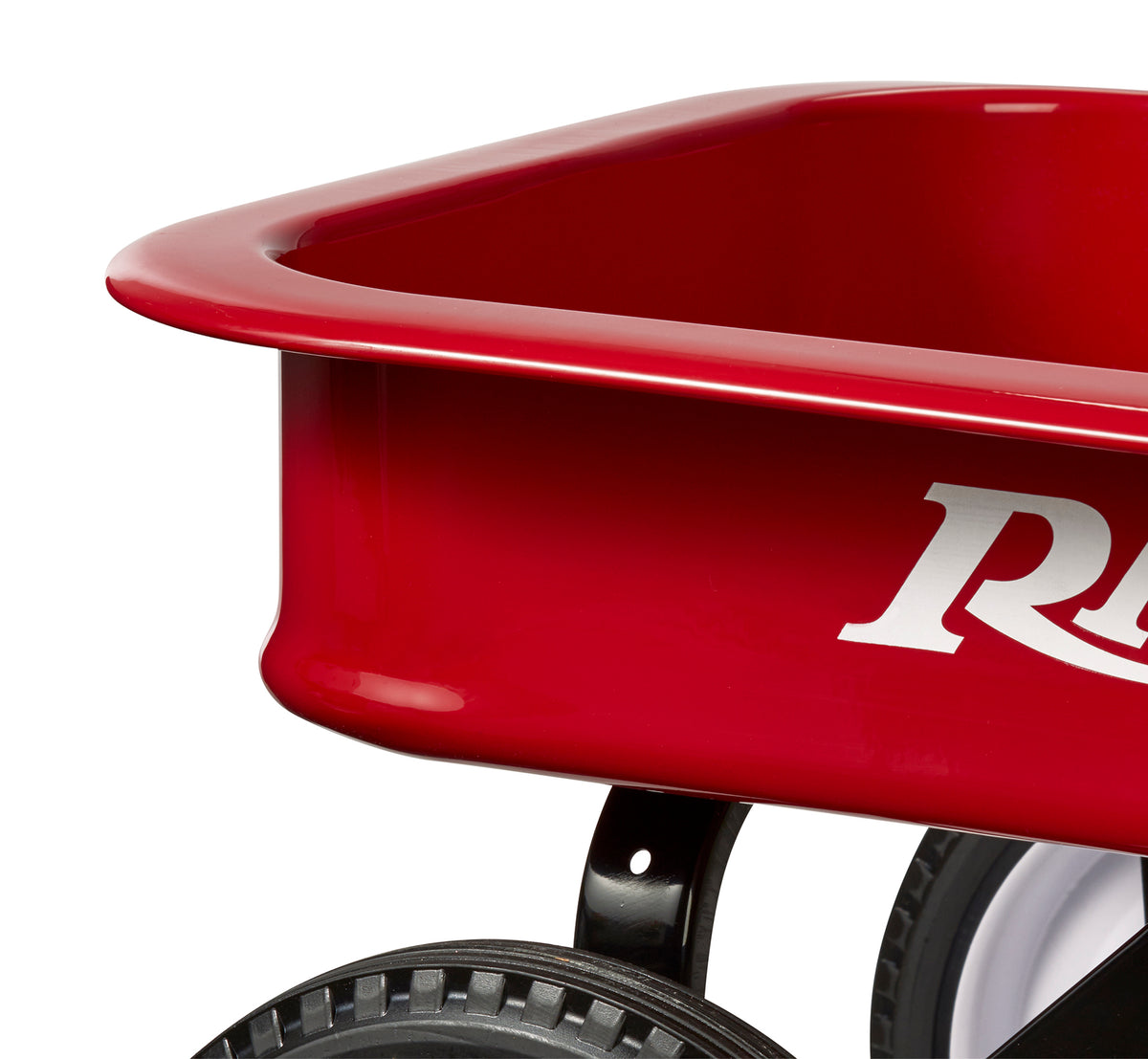 Vintage Red Wagon: Wooden & Metal | Radio Flyer