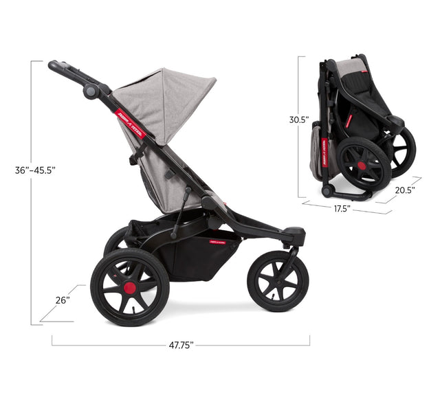 Momentum Jogging Stroller – Radio Flyer