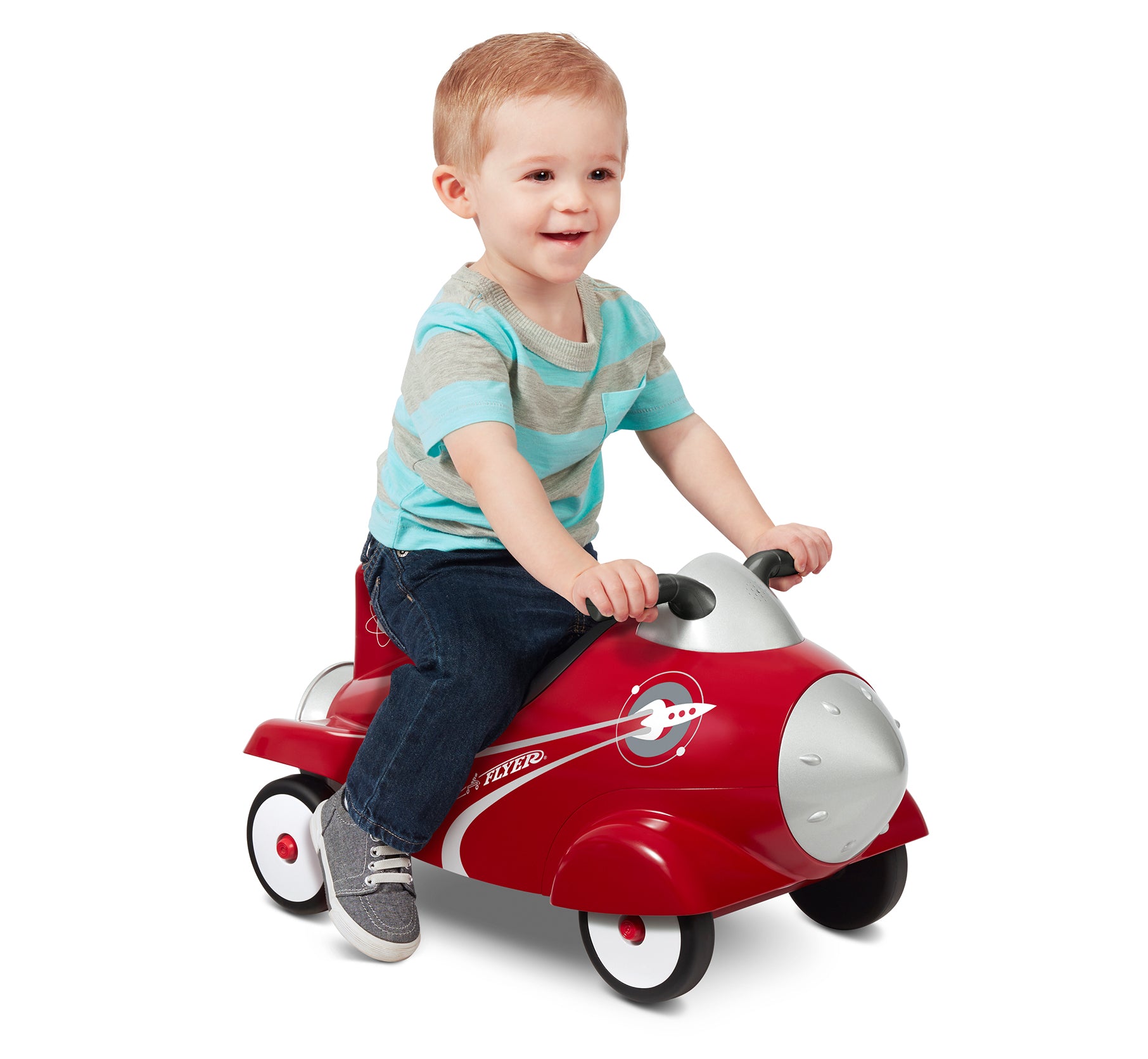 Radio flyer airplane ride on toy store