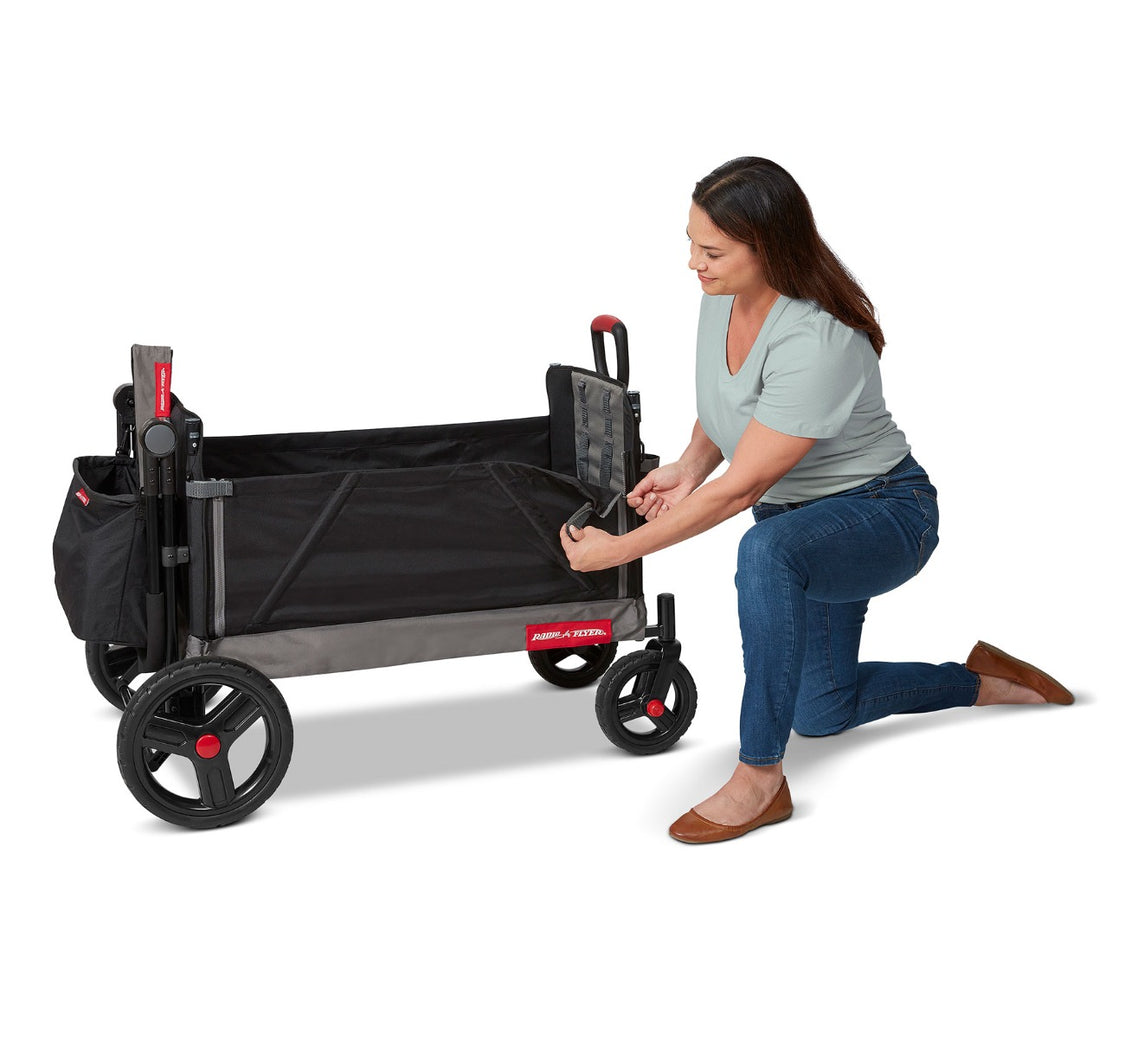 Trav'ler Stroll 'N Wagon with Protective Cover | Radio Flyer