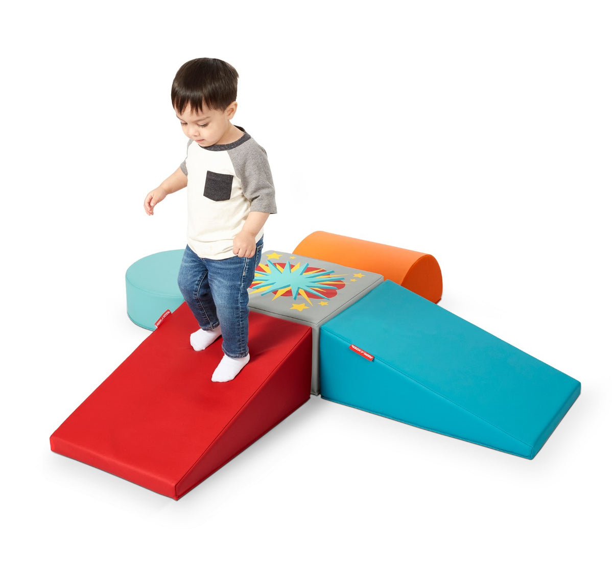 Foam Building Blocks: Tumble Town | Radio Flyer