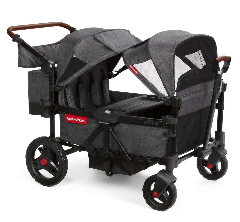 Stroller Wagons: Voya Double & Quad Styles | Radio Flyer