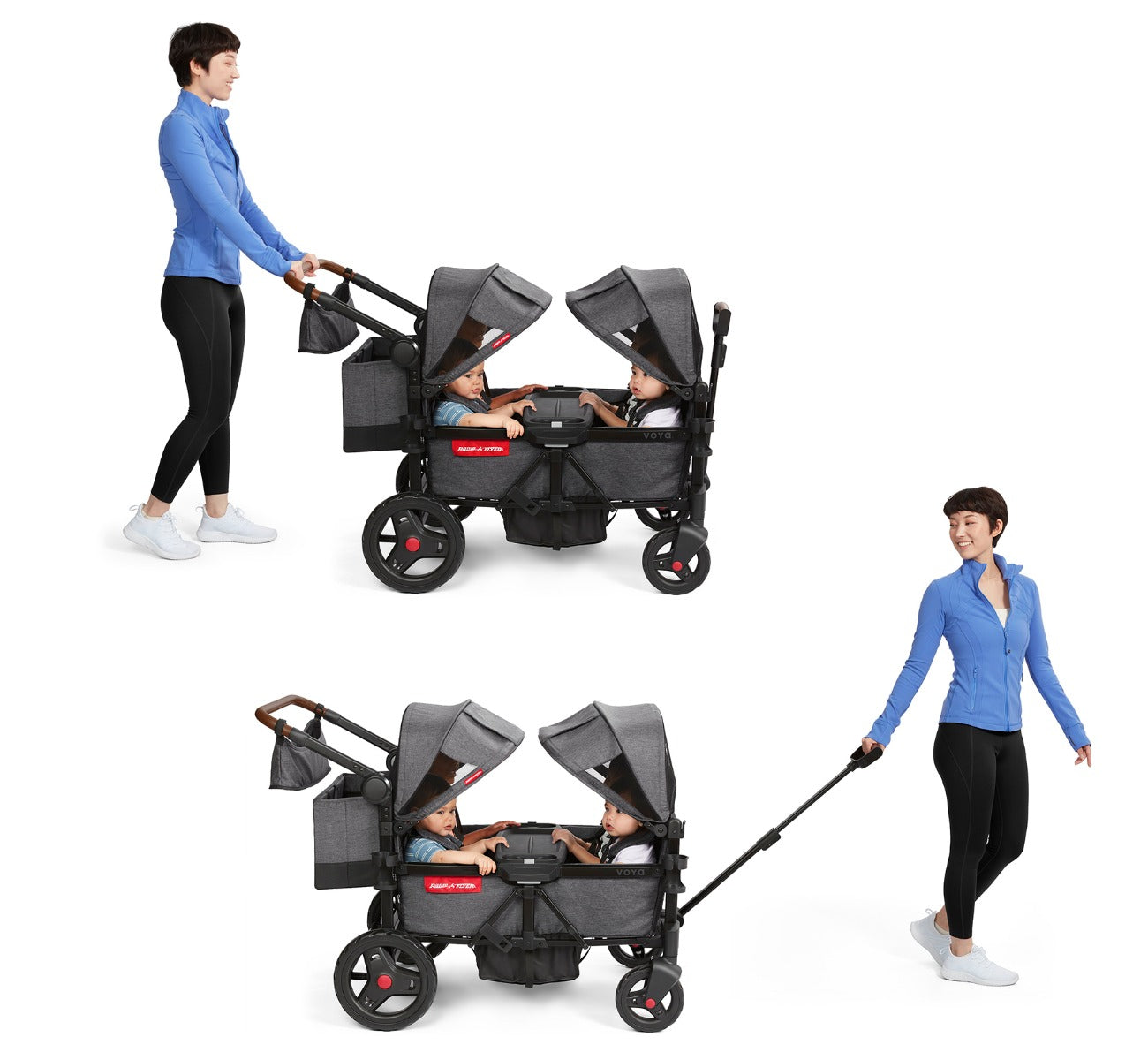 Voya Quad Stroller Wagon | Radio Flyer